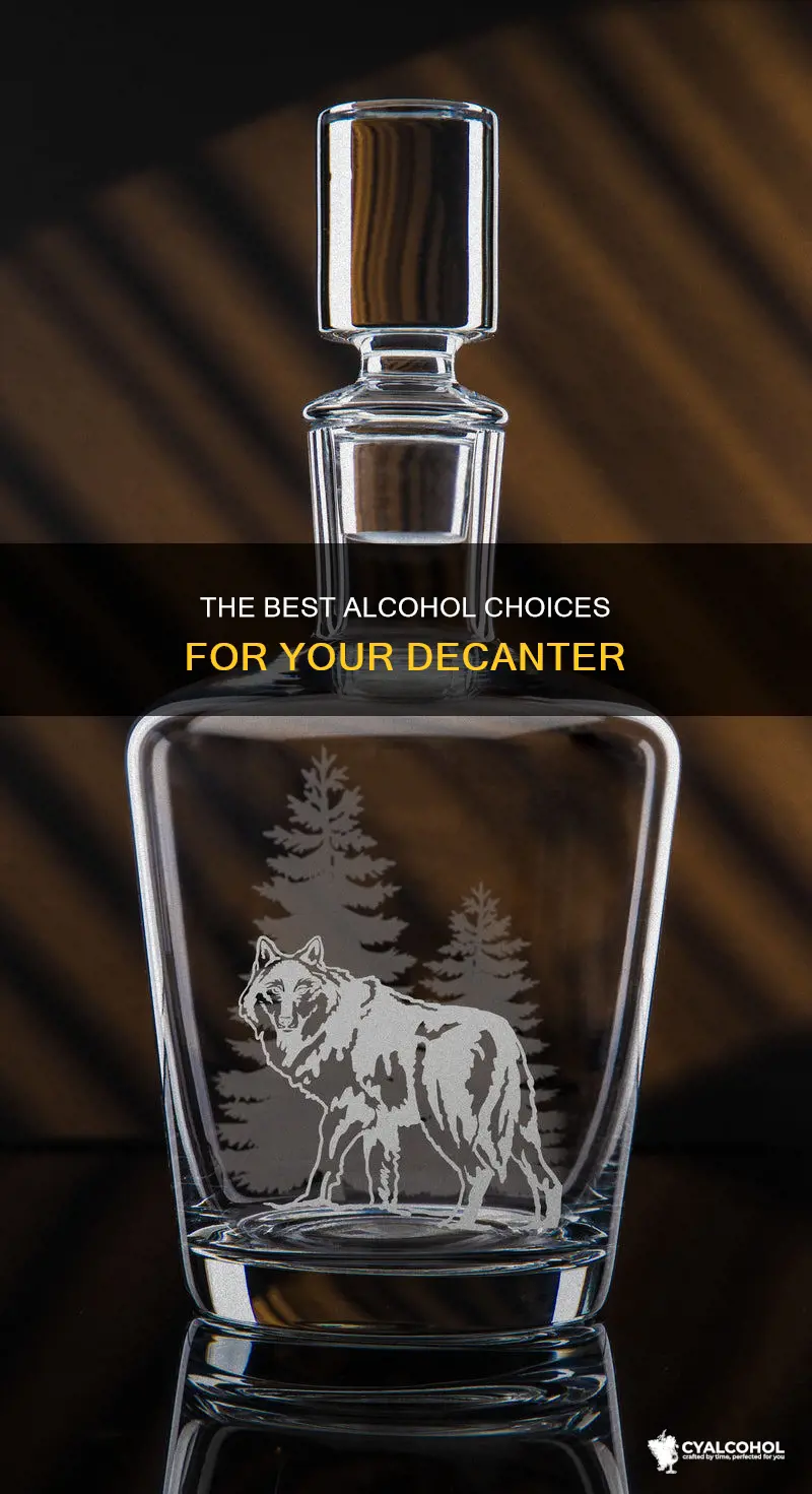 The Best Alcohol Choices For Your Decanter | CyAlcohol