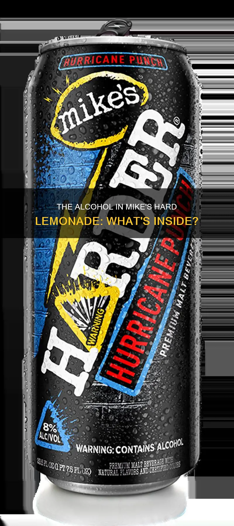The Alcohol In Mike's Hard Lemonade: What's Inside? | CyAlcohol