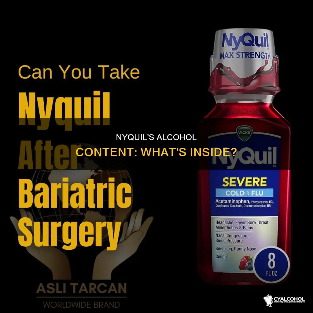 Nyquil's Alcohol Content: What's Inside? | CyAlcohol