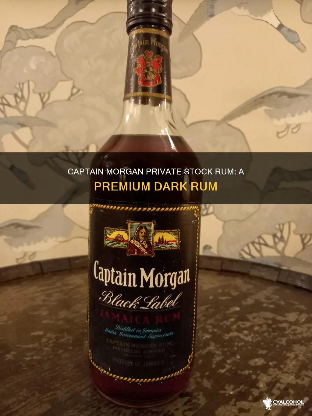Captain Morgan Private Stock Rum: A Premium Dark Rum | CyAlcohol