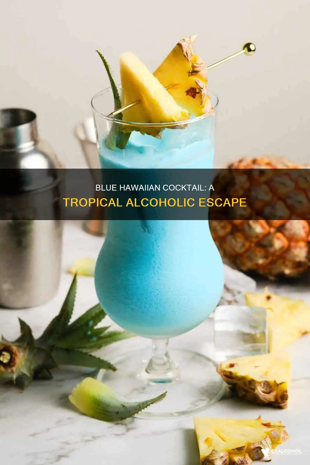 Blue Hawaiian Cocktail: A Tropical Alcoholic Escape | CyAlcohol