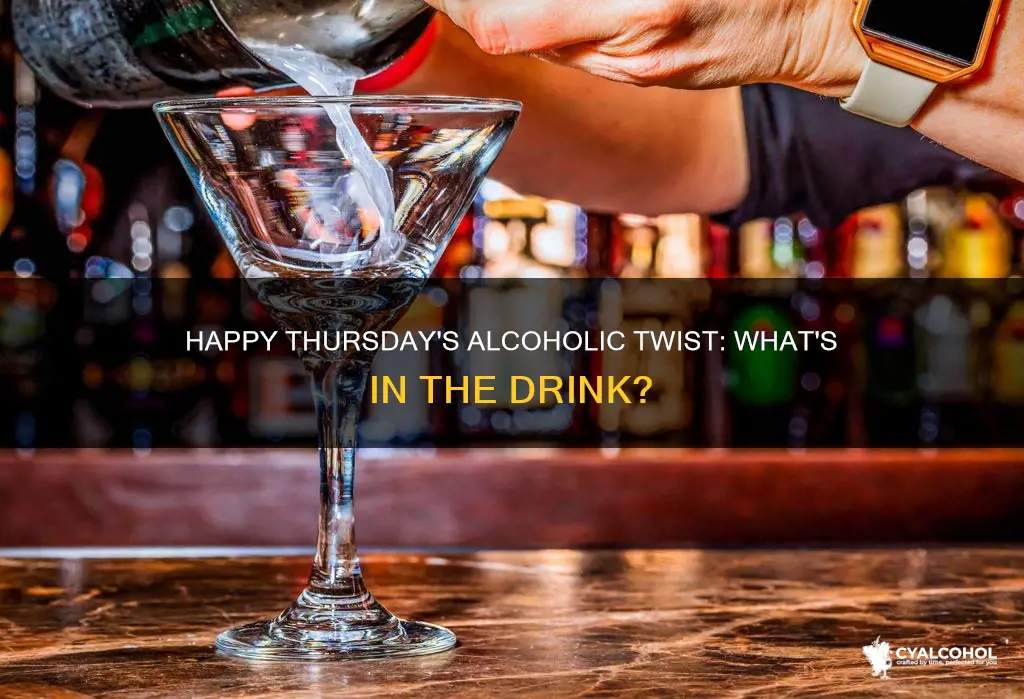 Happy Thursday's Alcoholic Twist: What's In The Drink? | CyAlcohol