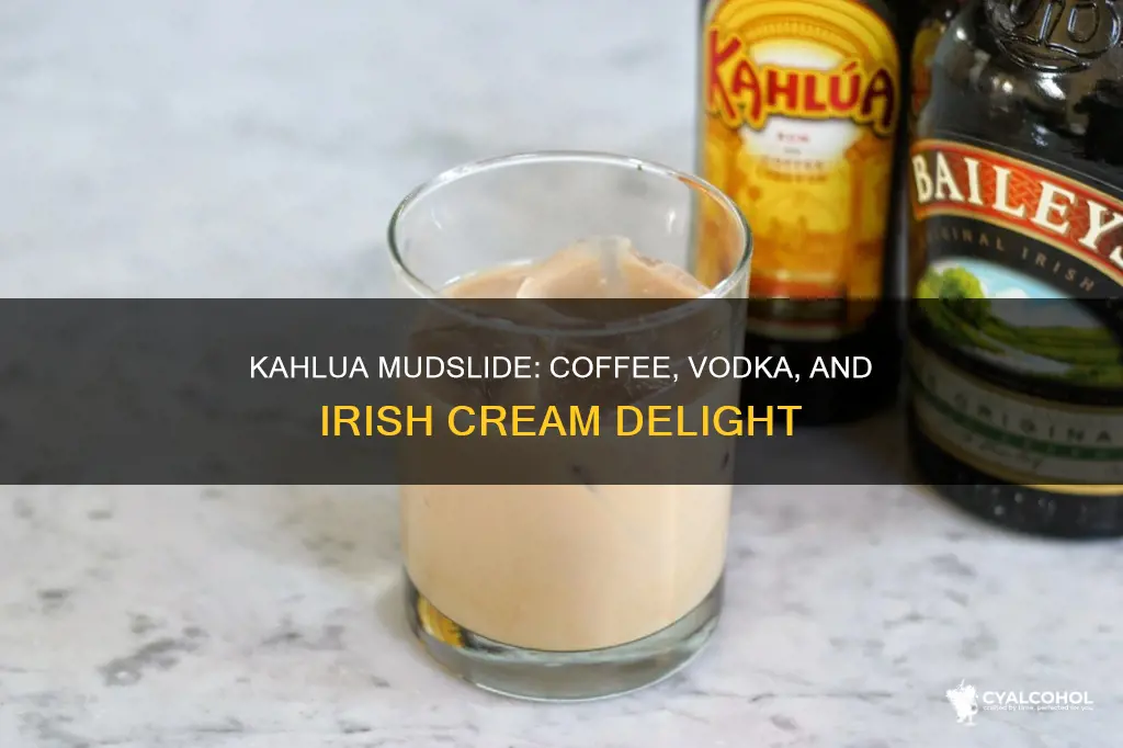 Kahlua Mudslide: Coffee, Vodka, And Irish Cream Delight | CyAlcohol