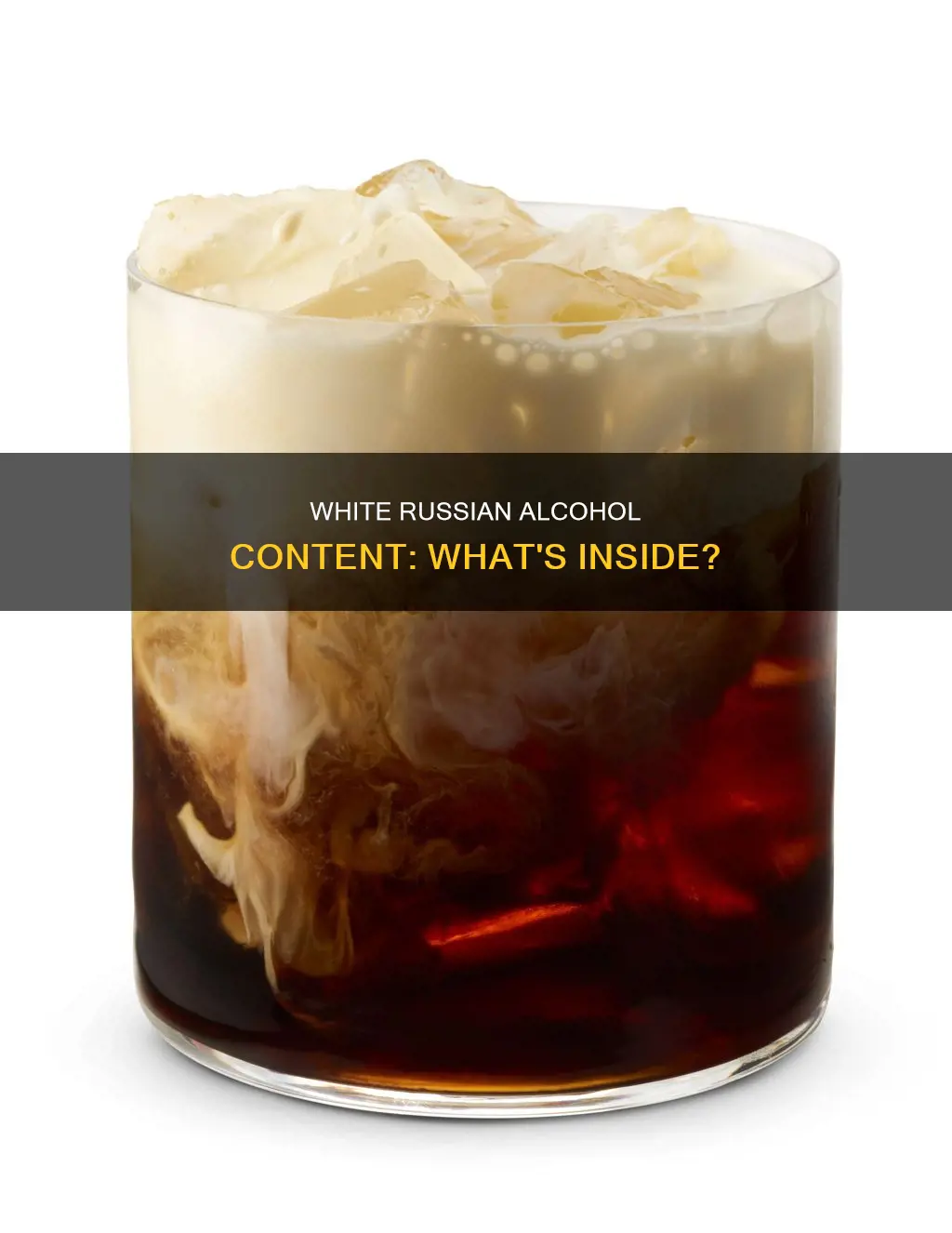 White Russian Alcohol Content: What's Inside? | CyAlcohol