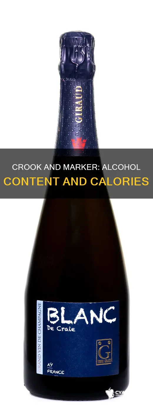 Crook And Marker: Alcohol Content And Calories | CyAlcohol