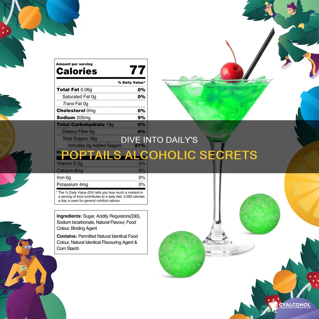 Dive Into Daily's Poptails Alcoholic Secrets | CyAlcohol