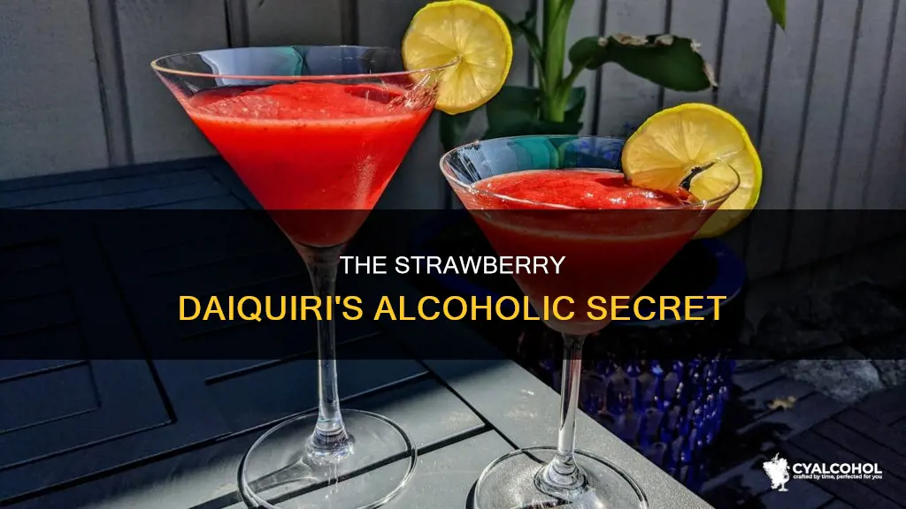 The Strawberry Daiquiri's Alcoholic Secret | CyAlcohol