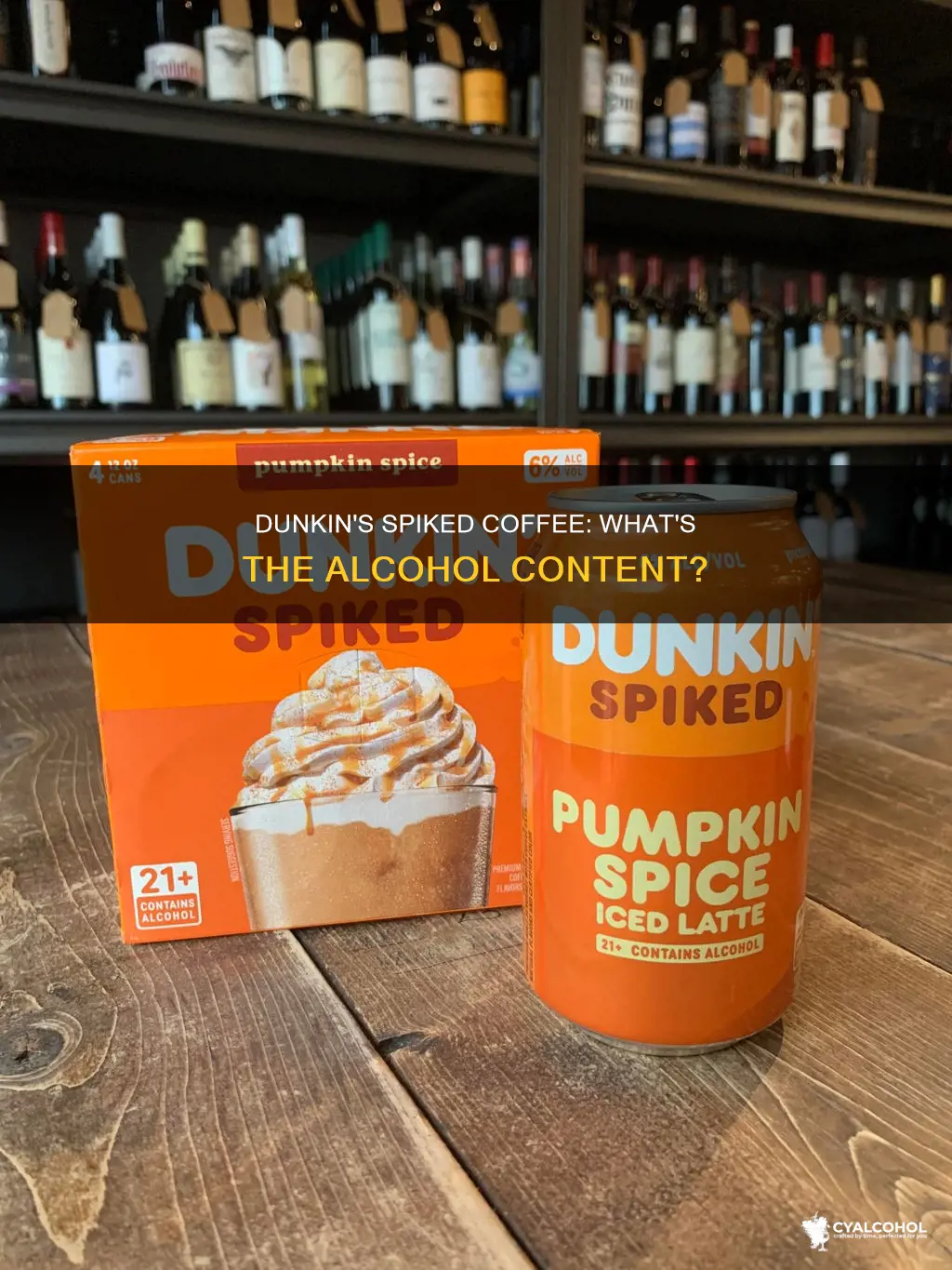 Dunkin's Spiked Coffee: What's The Alcohol Content? | CyAlcohol