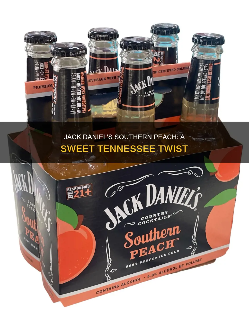 Jack Daniel's Southern Peach: A Sweet Tennessee Twist | CyAlcohol