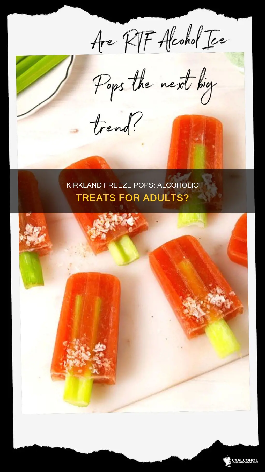 Kirkland Freeze Pops: Alcoholic Treats For Adults? | CyAlcohol