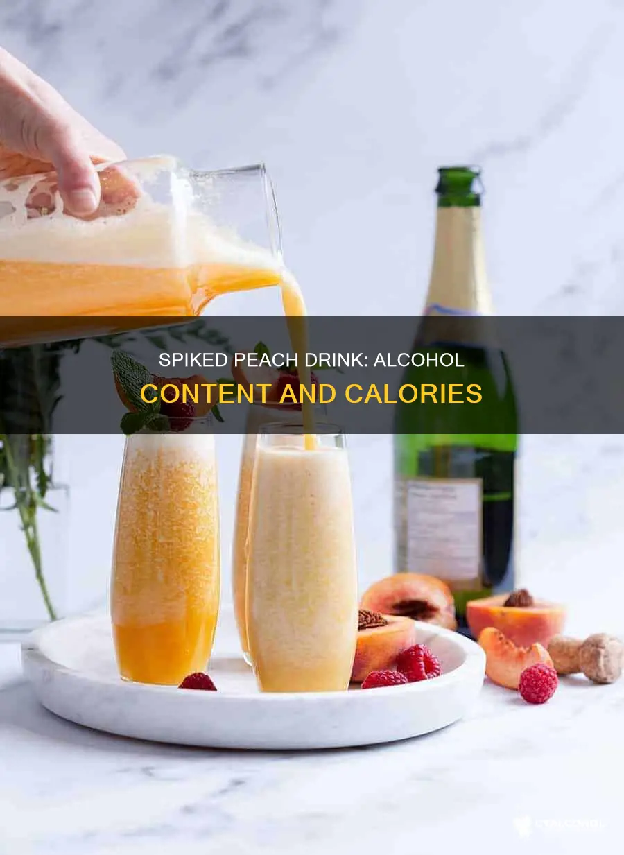 Spiked Peach Drink: Alcohol Content And Calories | CyAlcohol