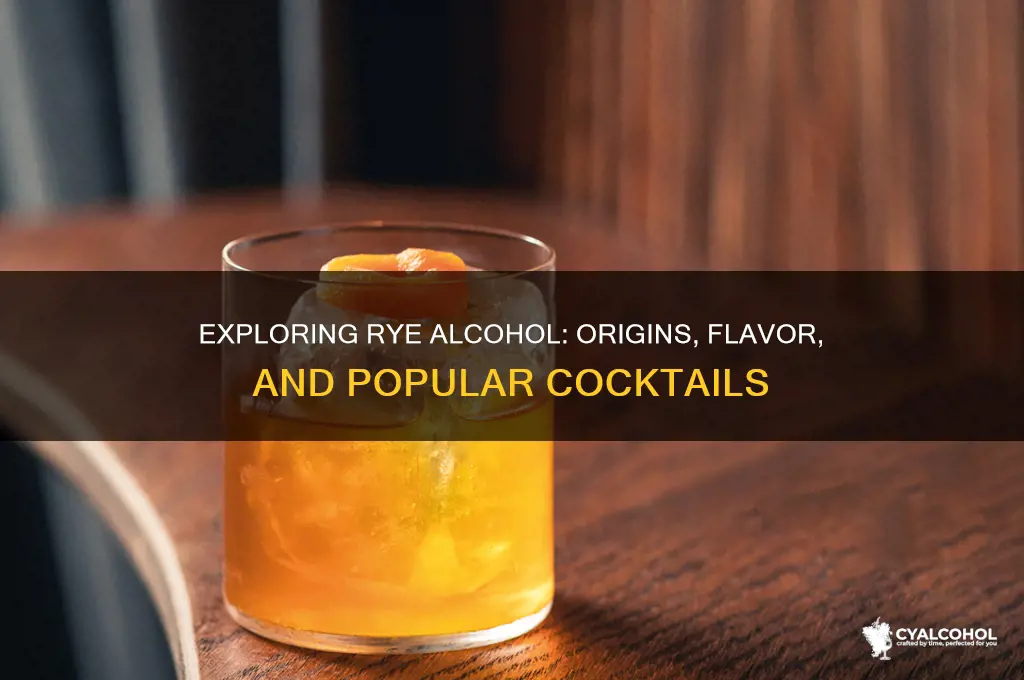 Exploring Rye Alcohol: Origins, Flavor, And Popular Cocktails | CyAlcohol