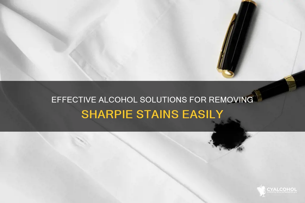 Effective Alcohol Solutions For Removing Sharpie Stains Easily | CyAlcohol