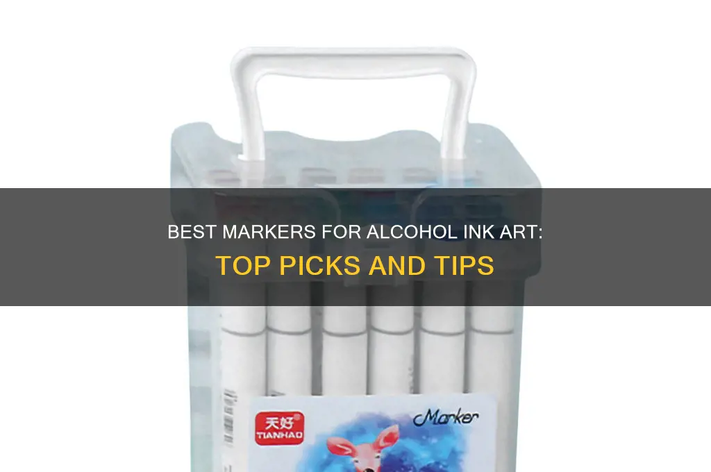 Best Markers For Alcohol Ink Art: Top Picks And Tips | CyAlcohol