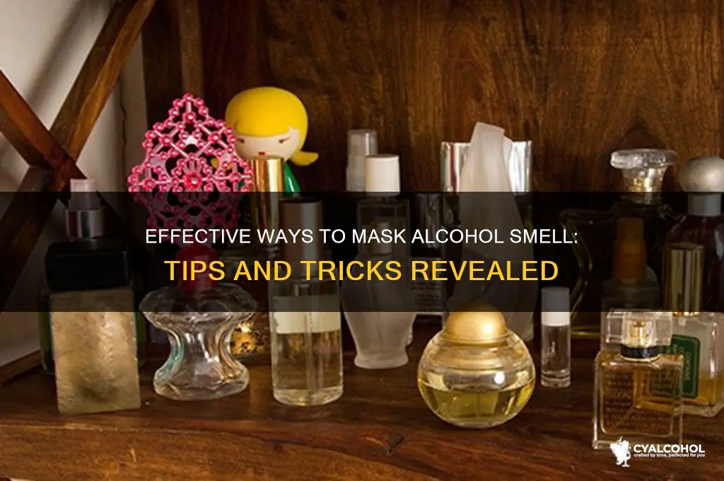 Effective Ways To Mask Alcohol Smell: Tips And Tricks Revealed | CyAlcohol