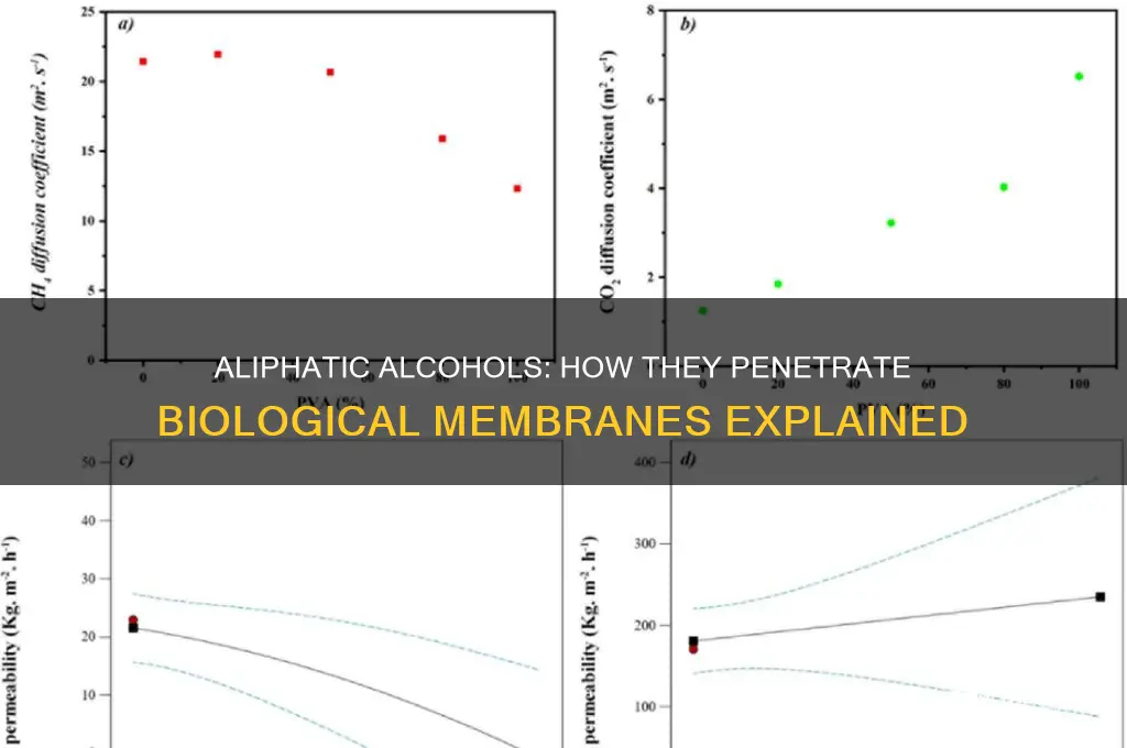 Aliphatic Alcohols: How They Penetrate Biological Membranes Explained ...