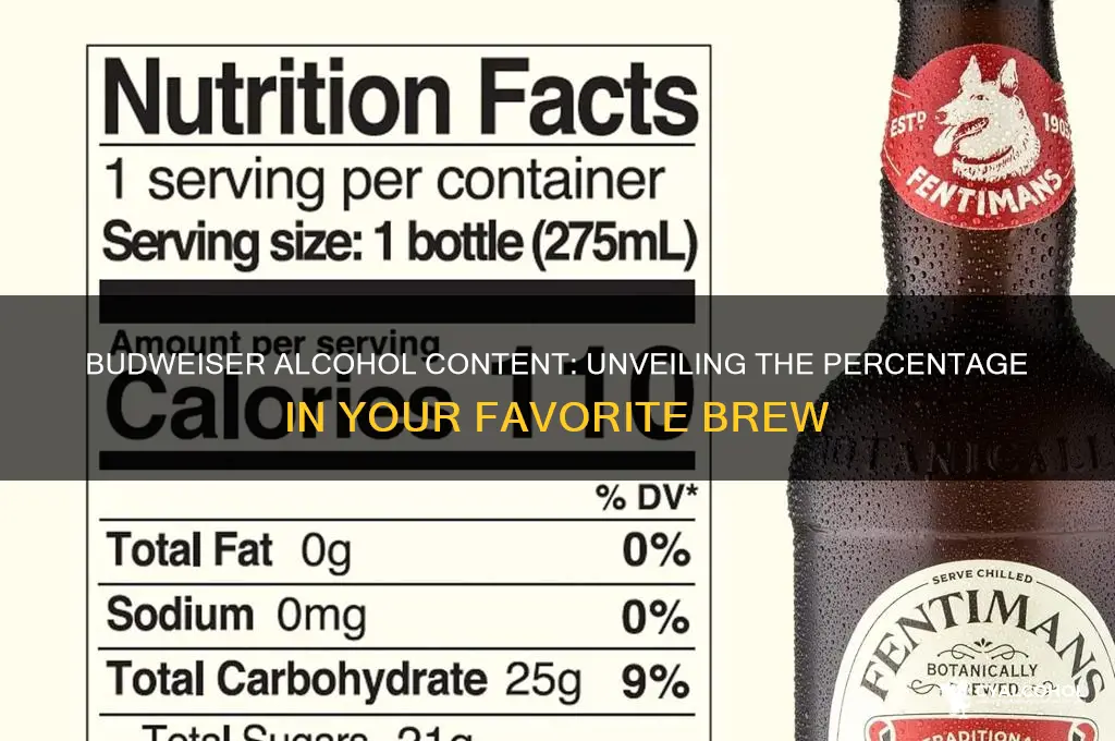 Budweiser Alcohol Content: Unveiling The Percentage In Your Favorite ...