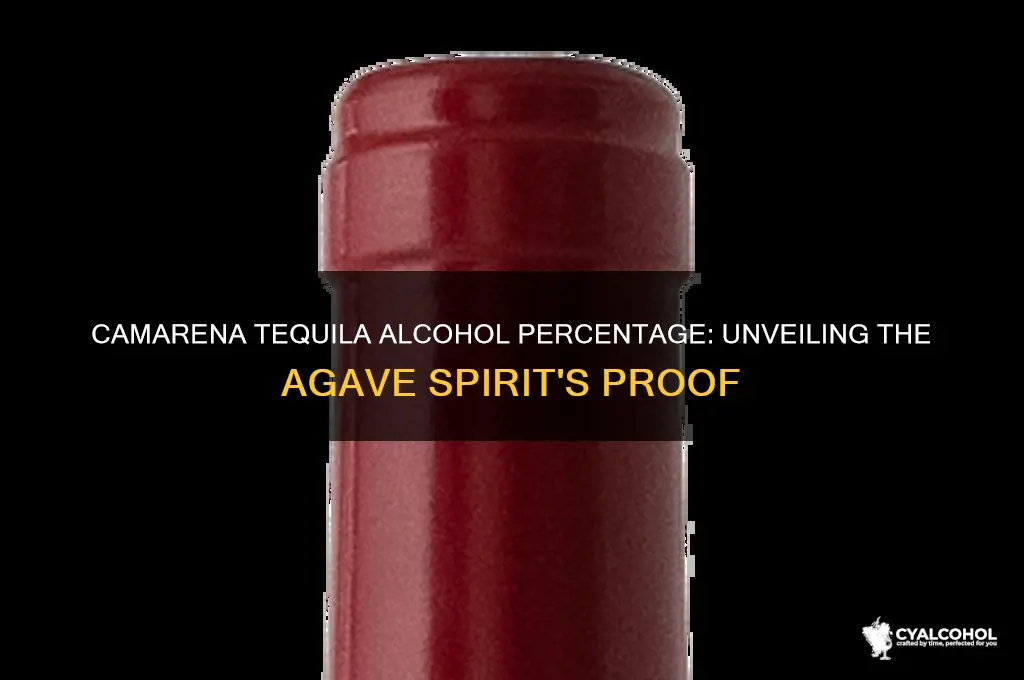 Camarena Tequila Alcohol Percentage: Unveiling The Agave Spirit's Proof ...