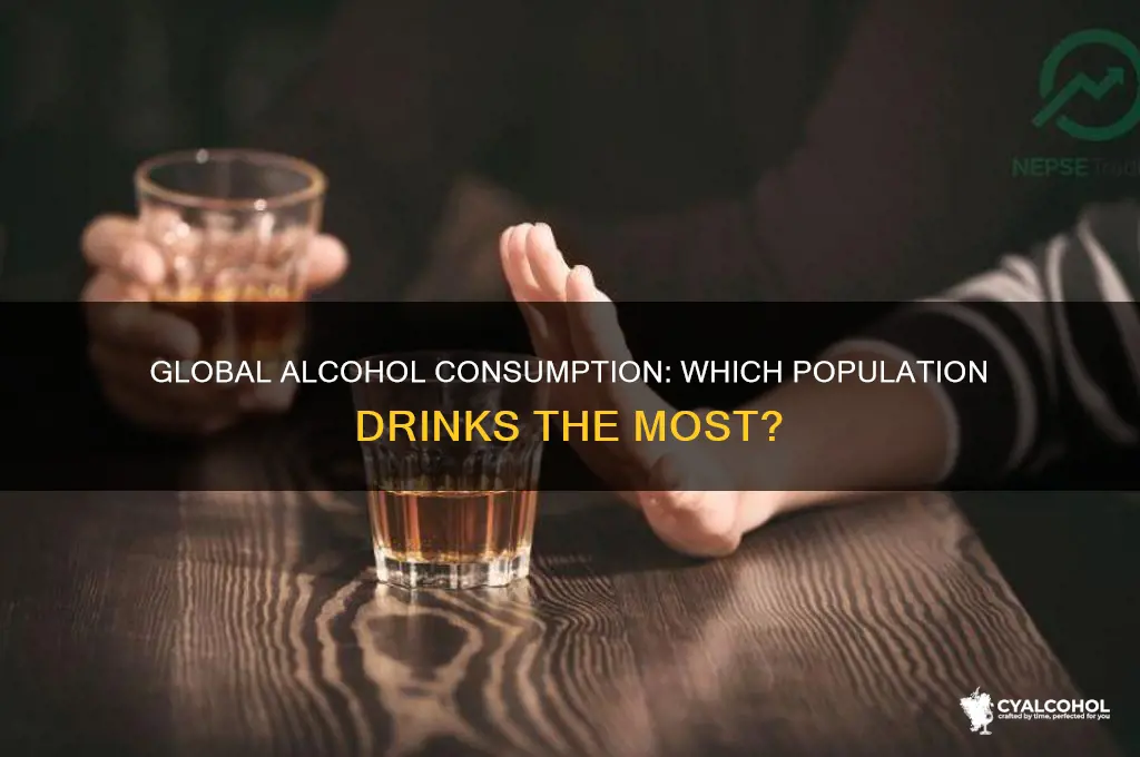 Global Alcohol Consumption: Which Population Drinks The Most? | CyAlcohol