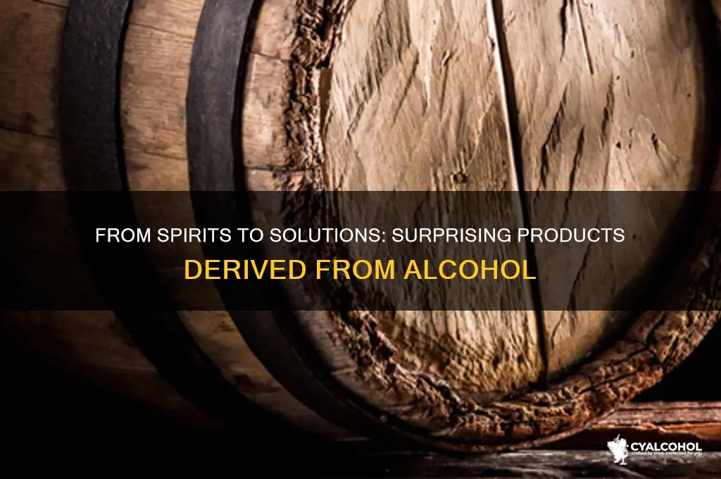 From Spirits To Solutions: Surprising Products Derived From Alcohol ...