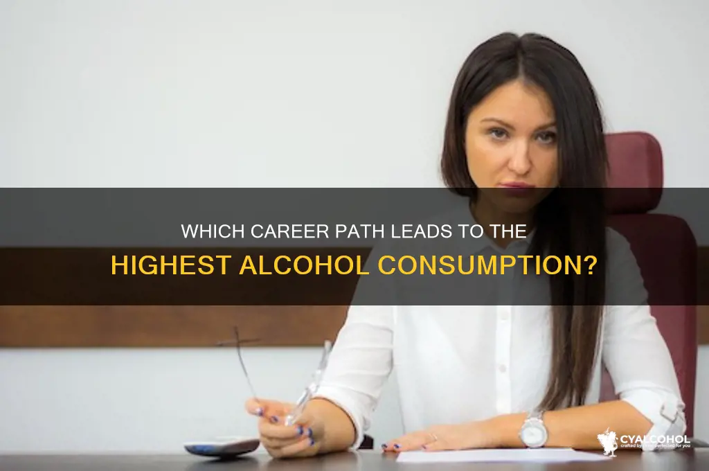 Which Career Path Leads To The Highest Alcohol Consumption? | CyAlcohol