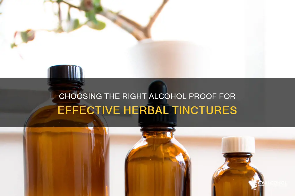 Choosing The Right Alcohol Proof For Effective Herbal Tinctures | CyAlcohol