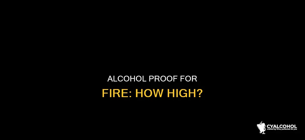 Alcohol Proof For Fire: How High? | CyAlcohol