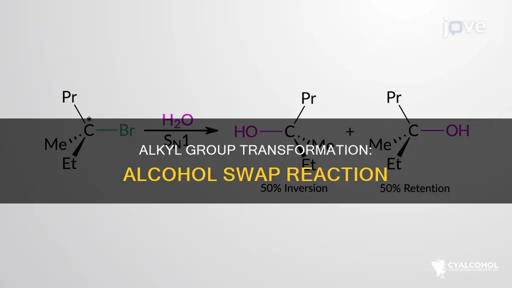 Alkyl Group Transformation: Alcohol Swap Reaction | CyAlcohol
