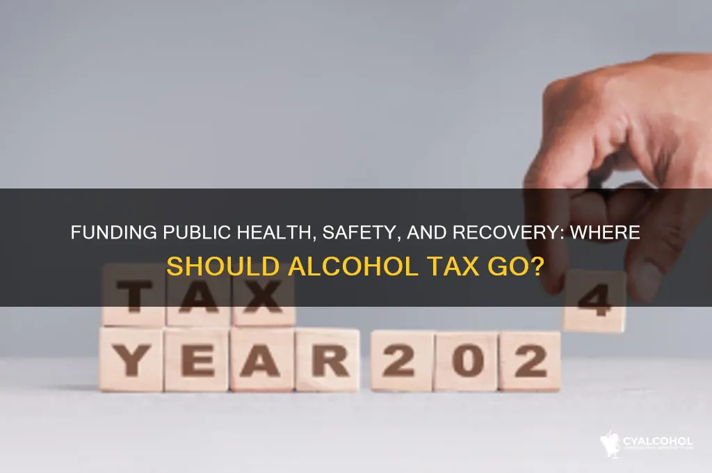 Funding Public Health, Safety, And Recovery: Where Should Alcohol Tax ...