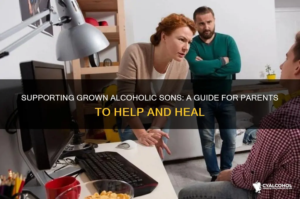 Supporting Grown Alcoholic Sons: A Guide For Parents To Help And Heal ...