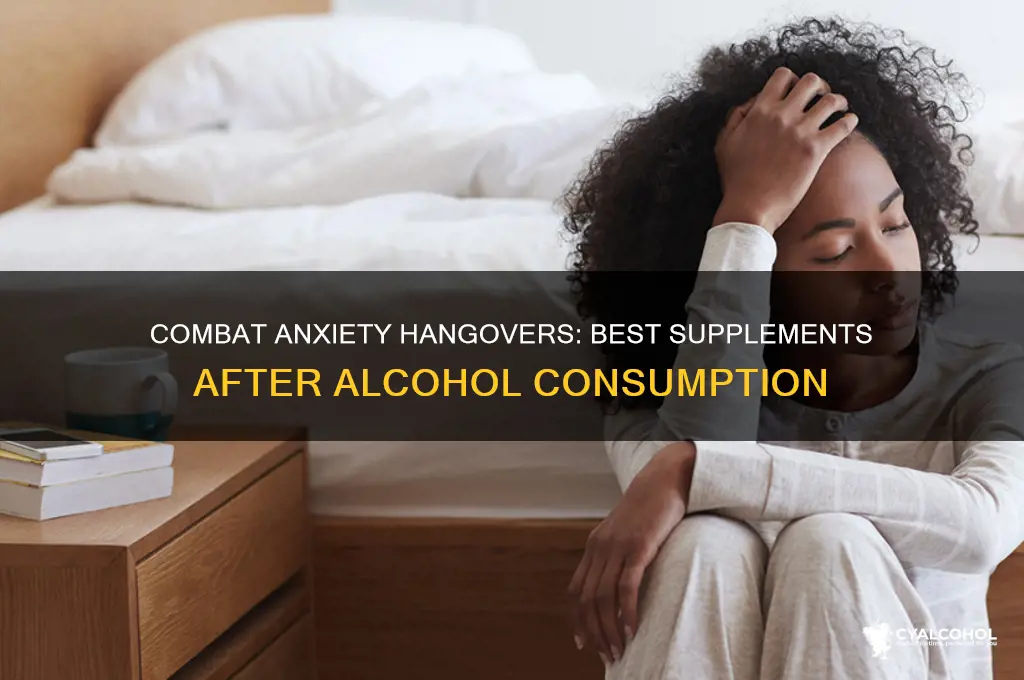 Combat Anxiety Hangovers: Best Supplements After Alcohol Consumption ...