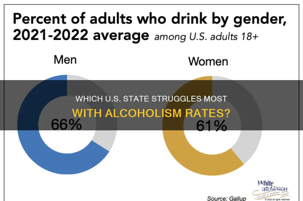 Which U.S. State Struggles Most With Alcoholism Rates? | CyAlcohol