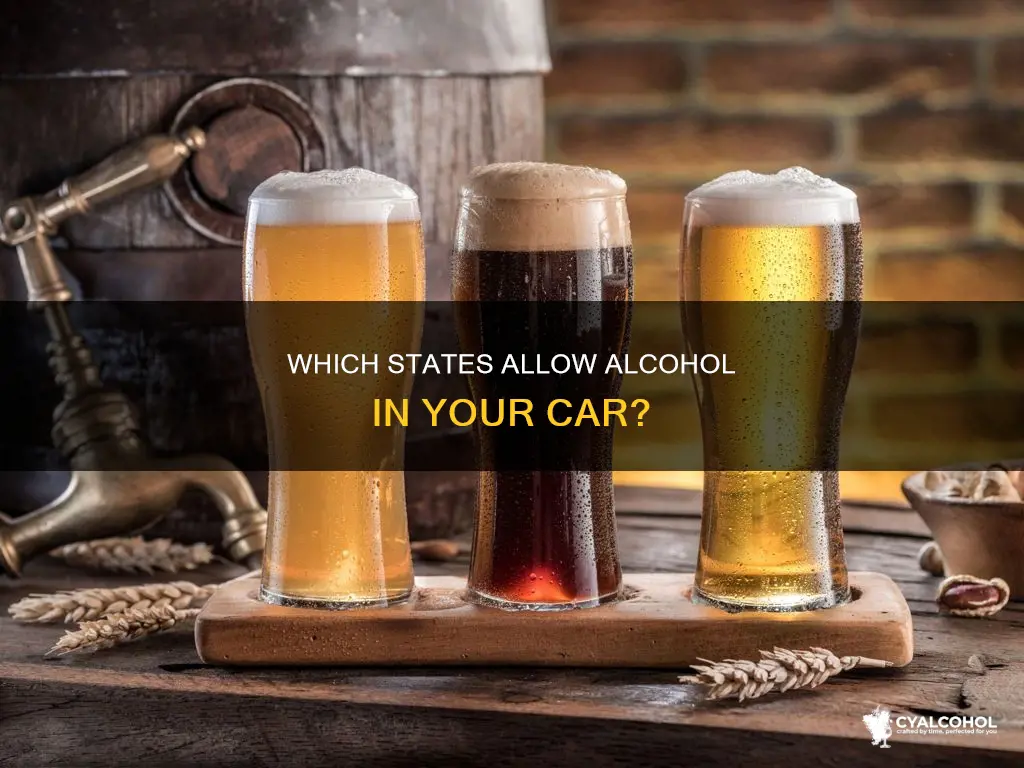 Which States Allow Alcohol In Your Car? | CyAlcohol