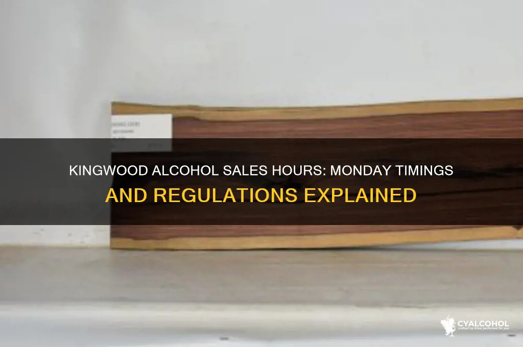Kingwood Alcohol Sales Hours: Monday Timings And Regulations Explained ...