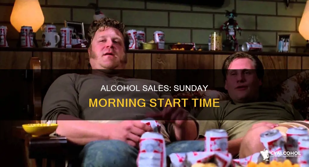 Alcohol Sales: Sunday Morning Start Time | CyAlcohol