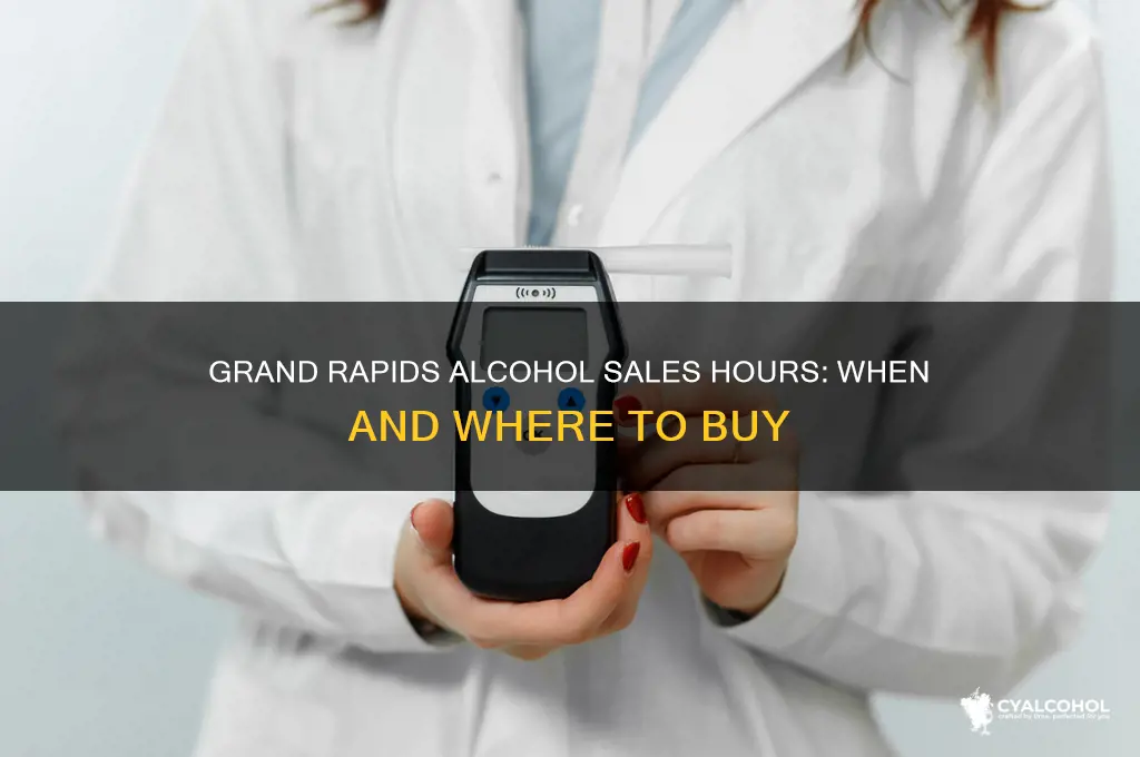 Grand Rapids Alcohol Sales Hours: When And Where To Buy | CyAlcohol