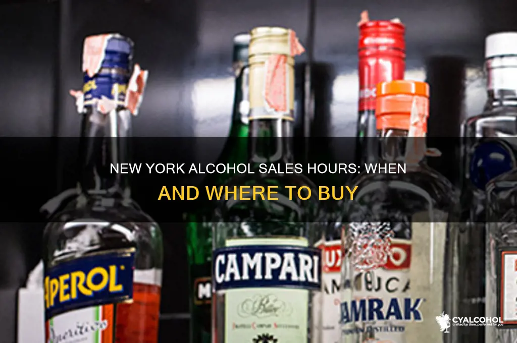 New York Alcohol Sales Hours: When And Where To Buy | CyAlcohol