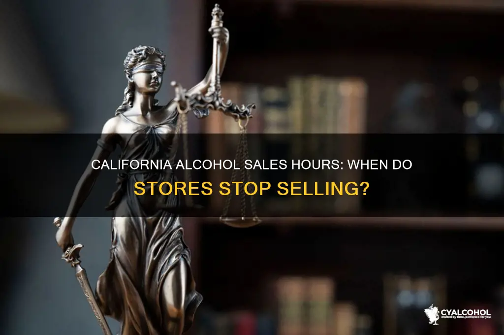 California Alcohol Sales Hours: When Do Stores Stop Selling? | CyAlcohol