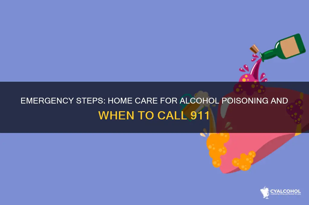 Emergency Steps: Home Care For Alcohol Poisoning And When To Call 911 ...