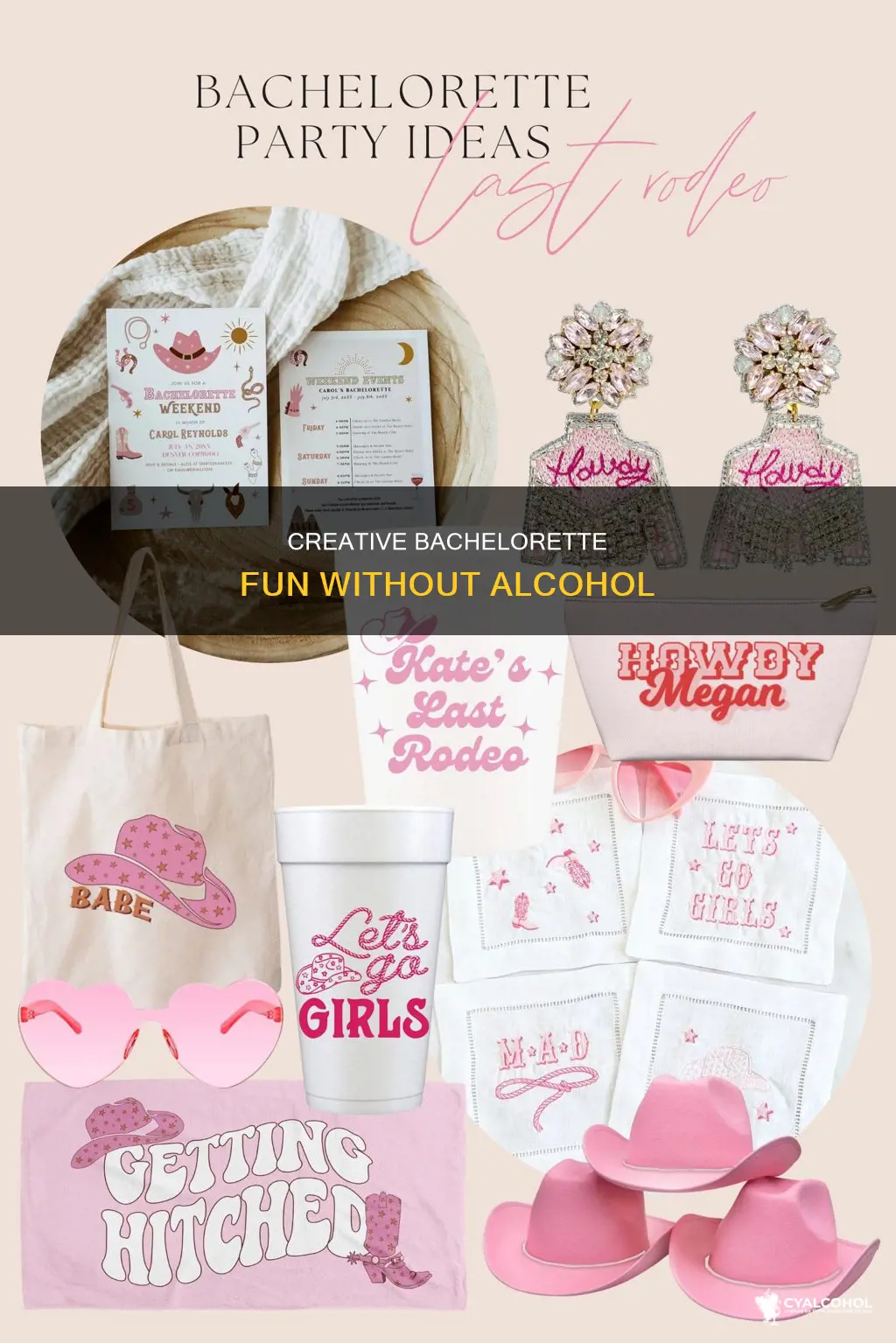 Creative Bachelorette Fun Without Alcohol | CyAlcohol