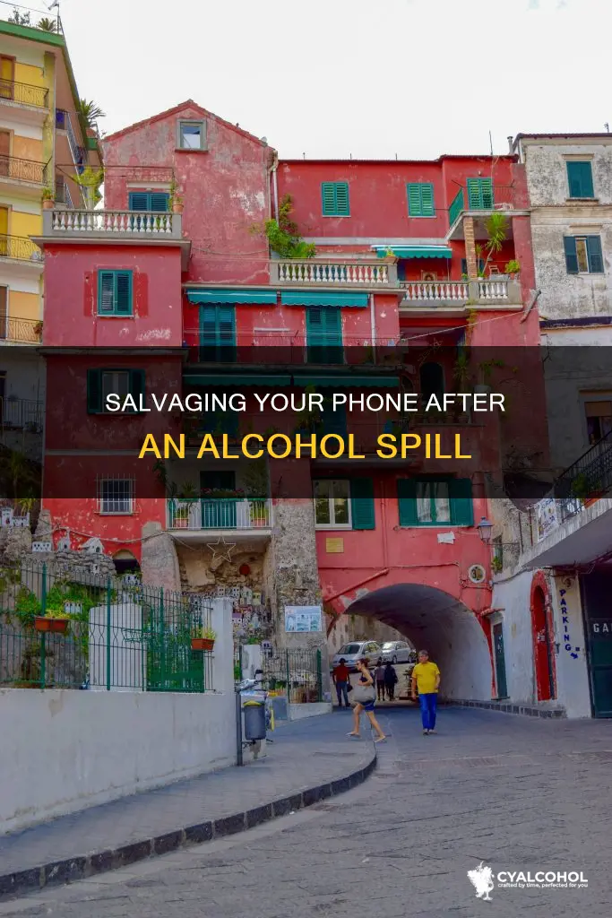 Salvaging Your Phone After An Alcohol Spill | CyAlcohol