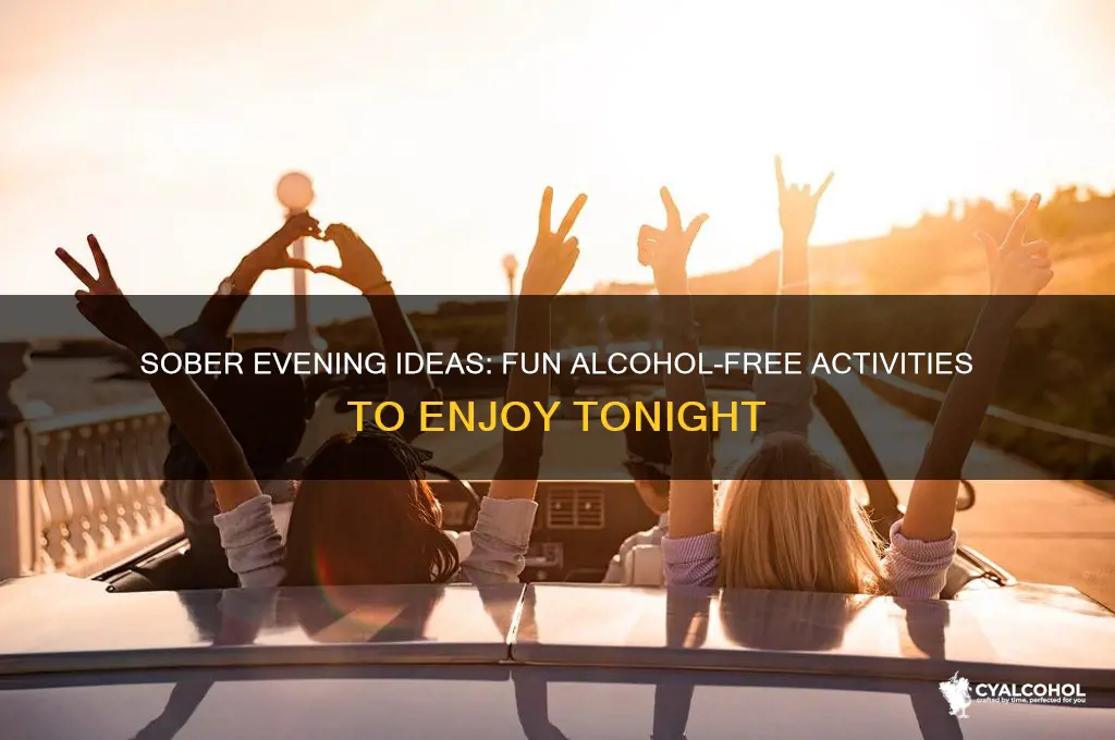 Sober Evening Ideas: Fun Alcohol-Free Activities To Enjoy Tonight ...