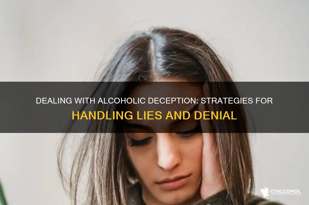 Dealing With Alcoholic Deception: Strategies For Handling Lies And ...