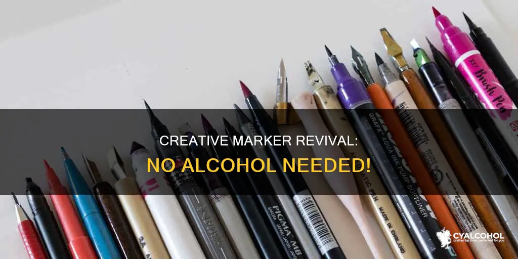 Creative Marker Revival: No Alcohol Needed! | CyAlcohol