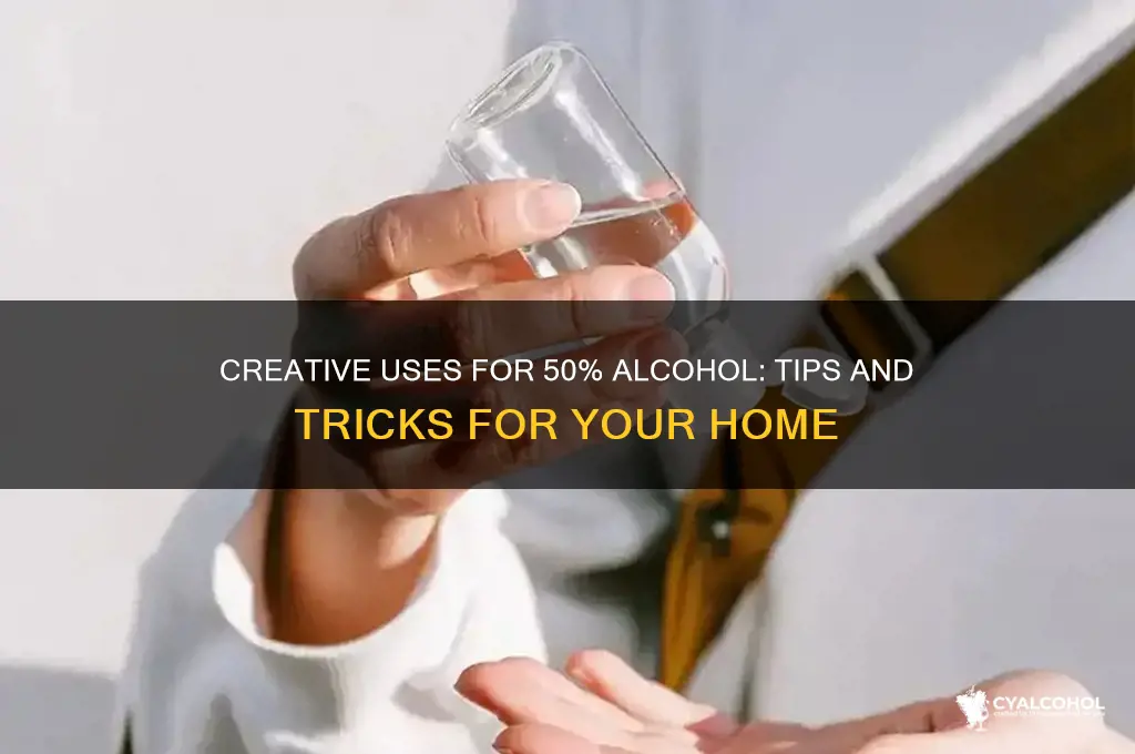 Creative Uses For 50% Alcohol: Tips And Tricks For Your Home | CyAlcohol
