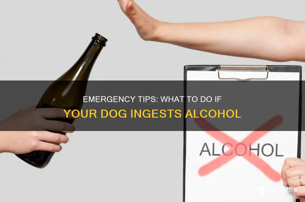Emergency Tips: What To Do If Your Dog Ingests Alcohol | CyAlcohol