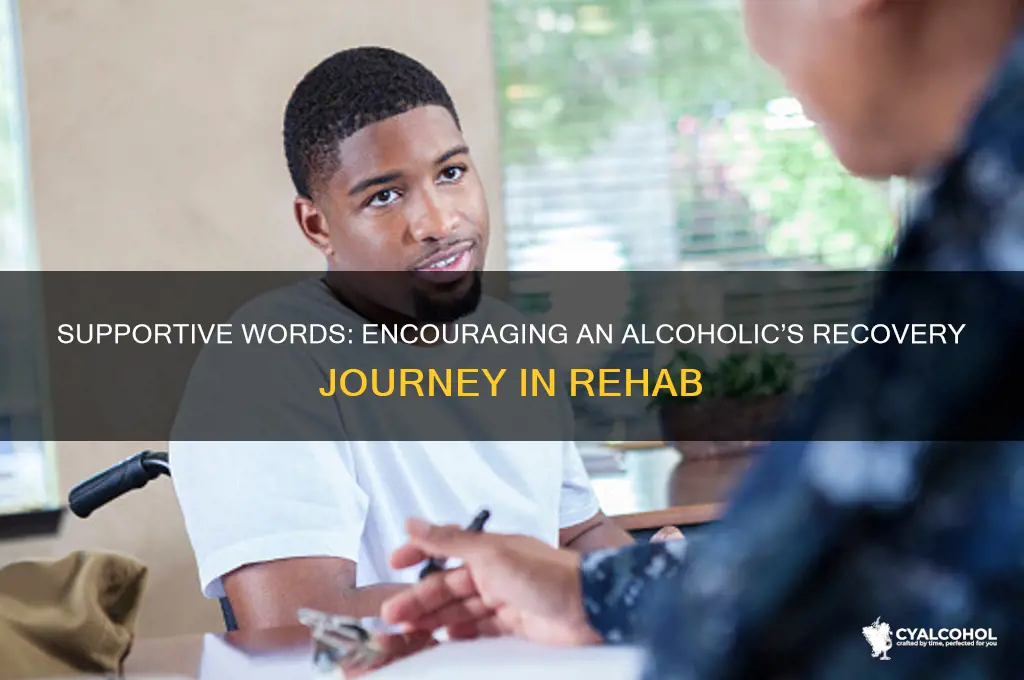 Supportive Words: Encouraging An Alcoholic’S Recovery Journey In Rehab ...
