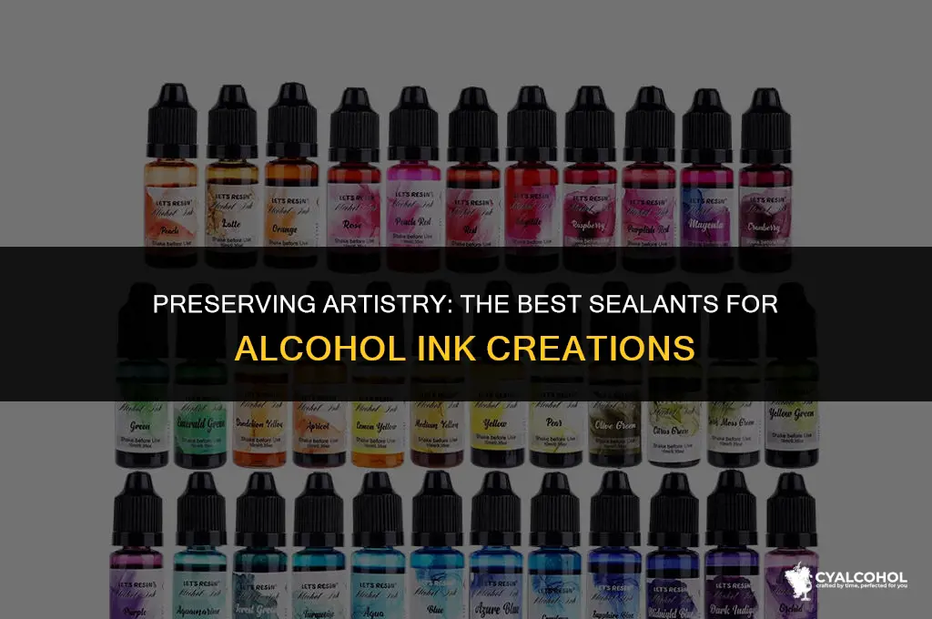 Preserving Artistry: The Best Sealants For Alcohol Ink Creations ...