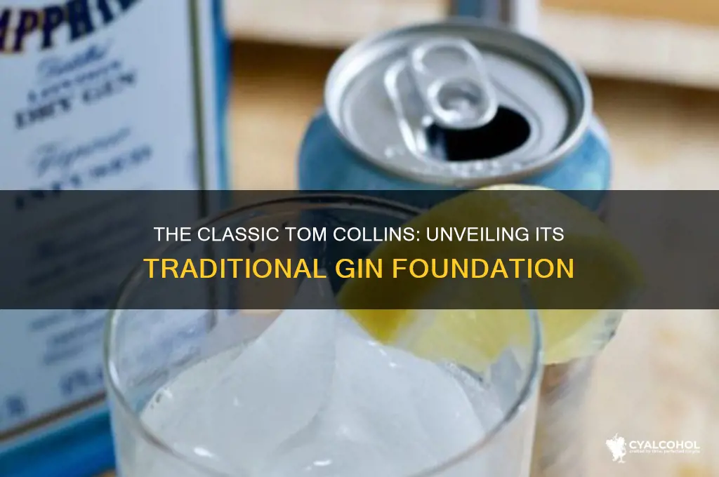 The Classic Tom Collins: Unveiling Its Traditional Gin Foundation ...