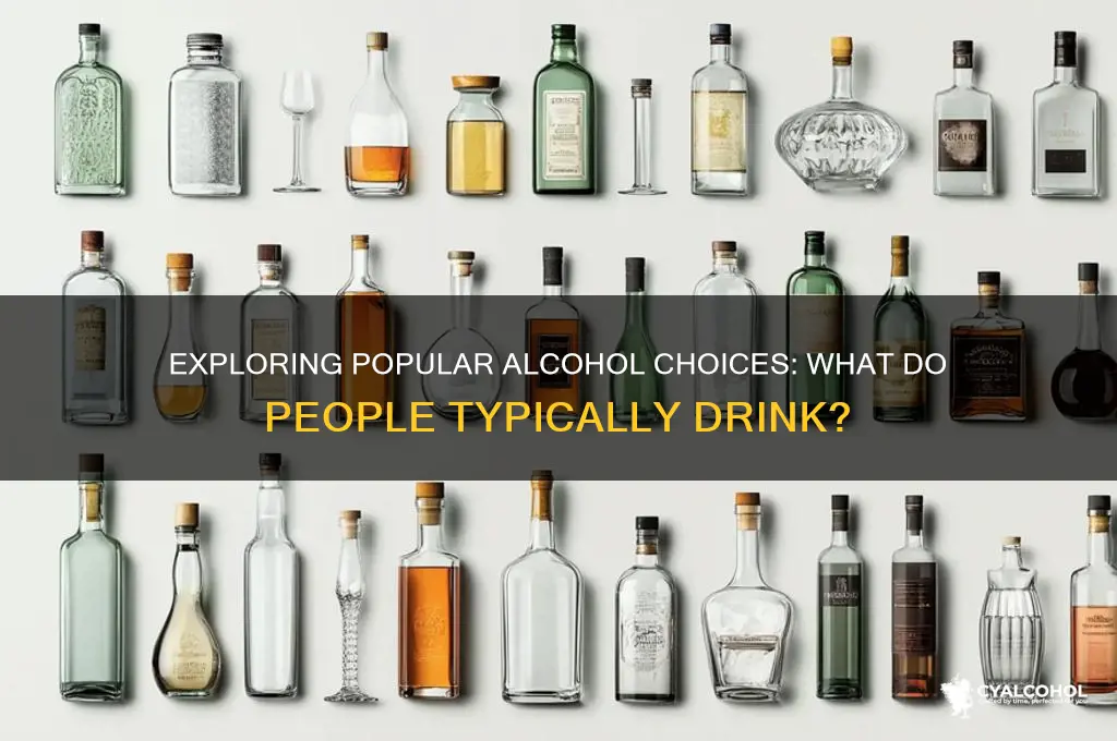 Exploring Popular Alcohol Choices: What Do People Typically Drink ...